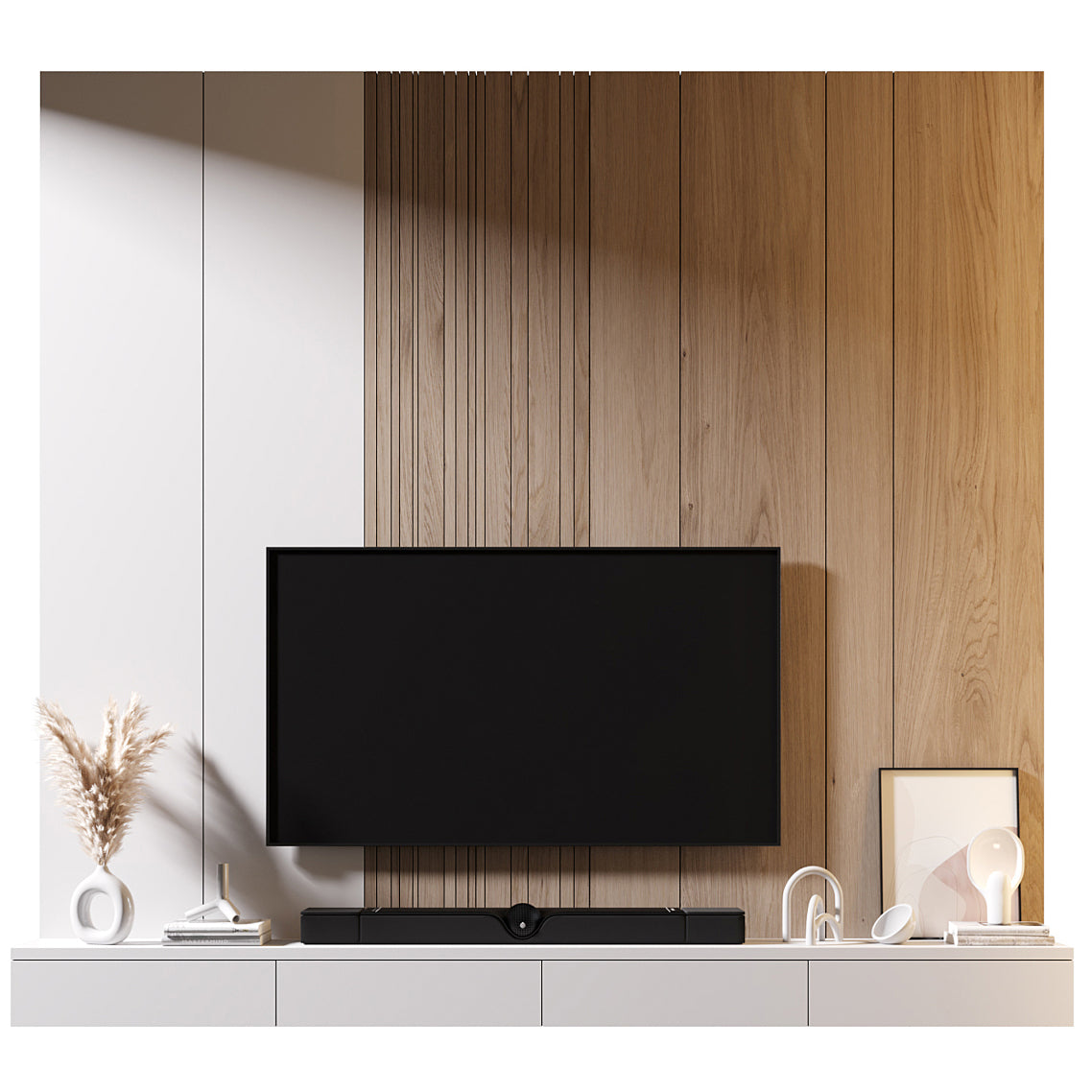 TV Wall - PF-8017 – Platine Furniture UAE | Luxury Furniture